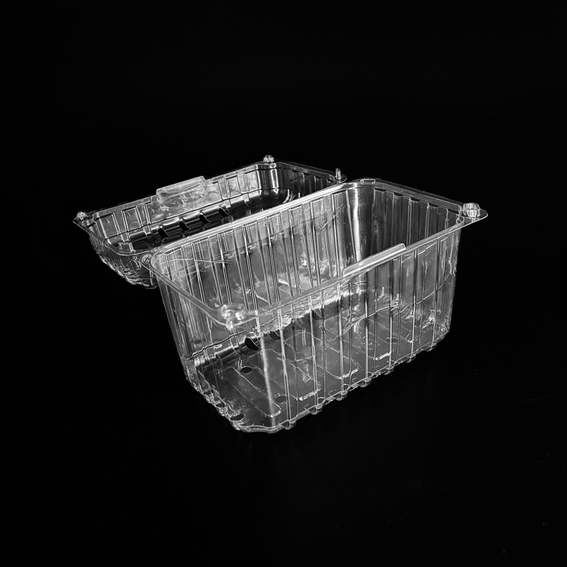 C1027 10 x 2 lb Grape Clamshell - Midlantic Labeling and Packaging