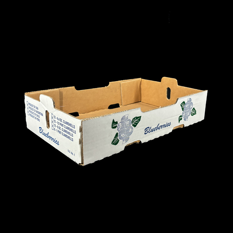 A5260 12/6 oz – 6/1 pt Blueberry Carton - Midlantic Labeling and Packaging