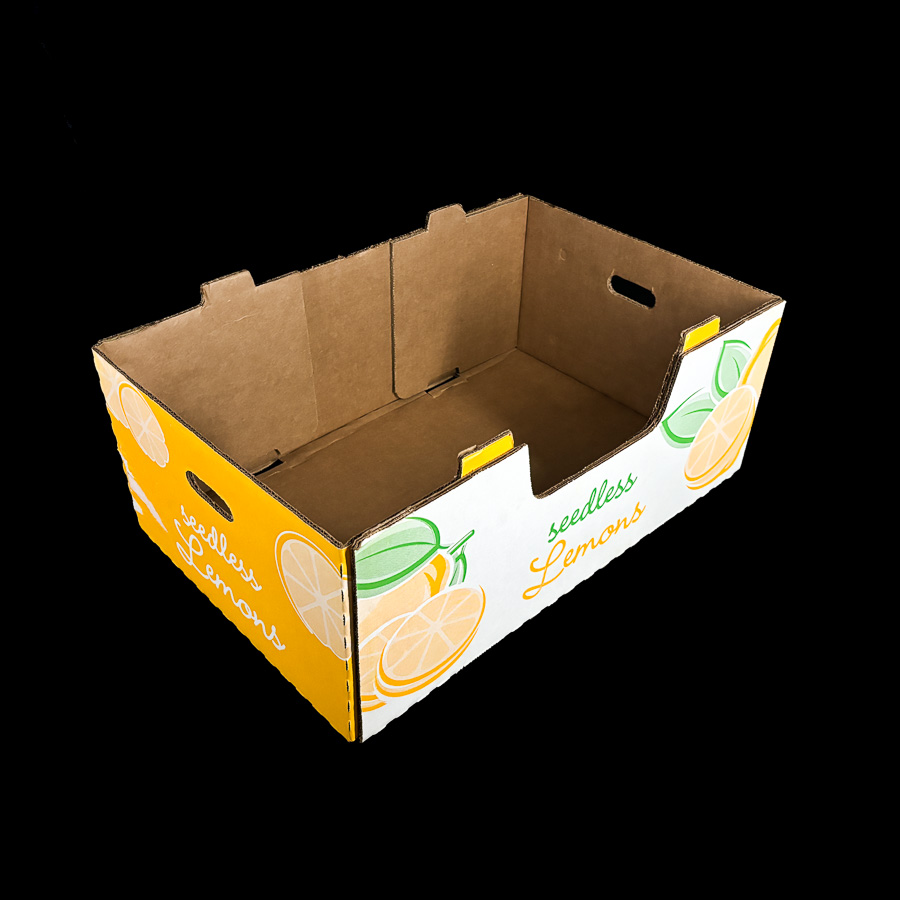 A5529 40 lb Seedless Lemon - Stock Produce Box for Lemons