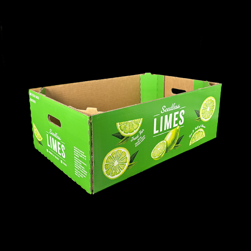 A5538 Sam’s Lime Box Boix - Lime Print Produce Box